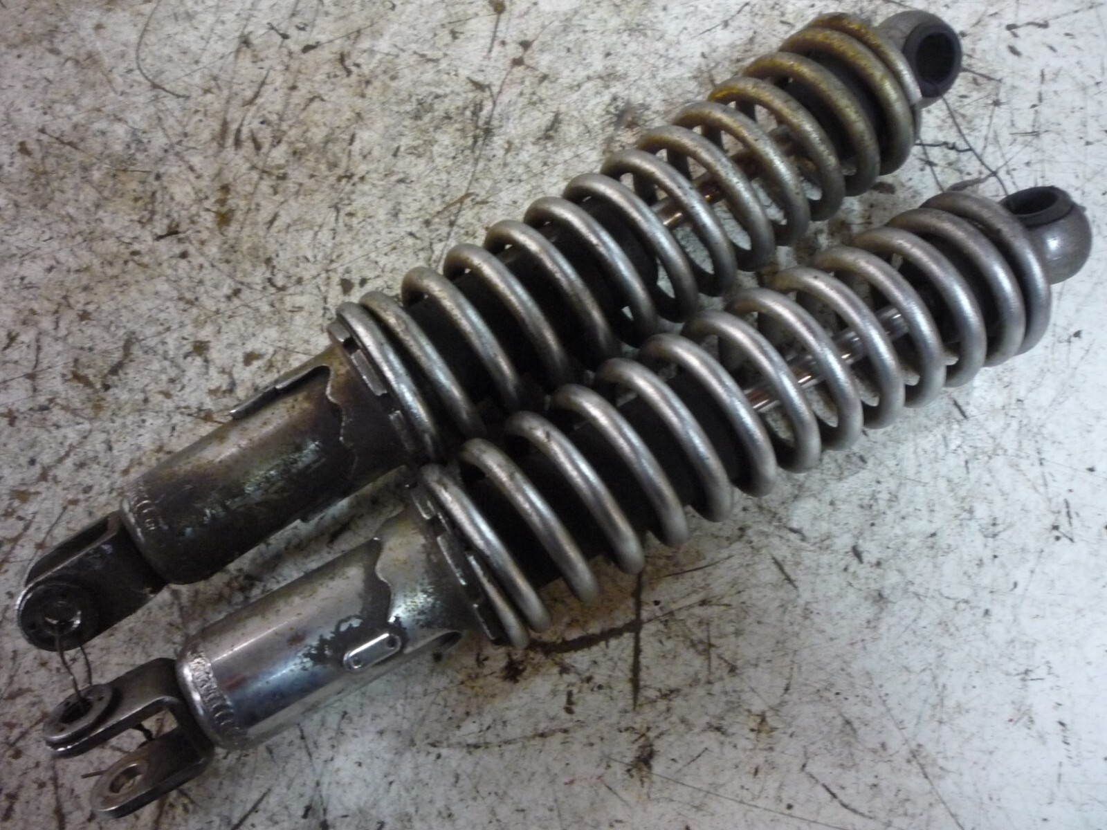 HONDA 78 1978 CB750K CB 750 REAR BACK SHOCK ABSORBER SUSPENSION SPRINGS ...