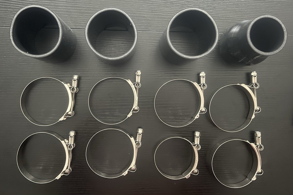 Complete Hot & Cold Side Intercooler Pipe Kit for 2011-2016 6.6L LML ...