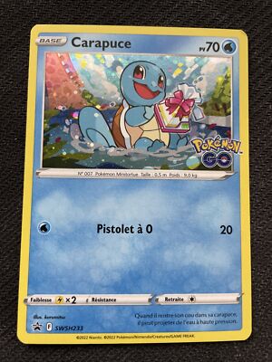 CARAPUCE HOLO - POKEMON SWSH233 PROMO EPEE ET BOUCLIER NEUF FR | eBay