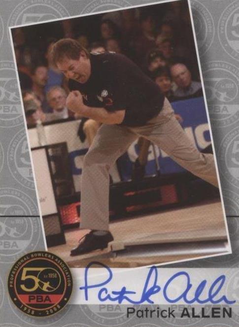 2008 TK Legacy PBA 50th Anniversary - Autographs Patrick Allen #A1 (AU ...