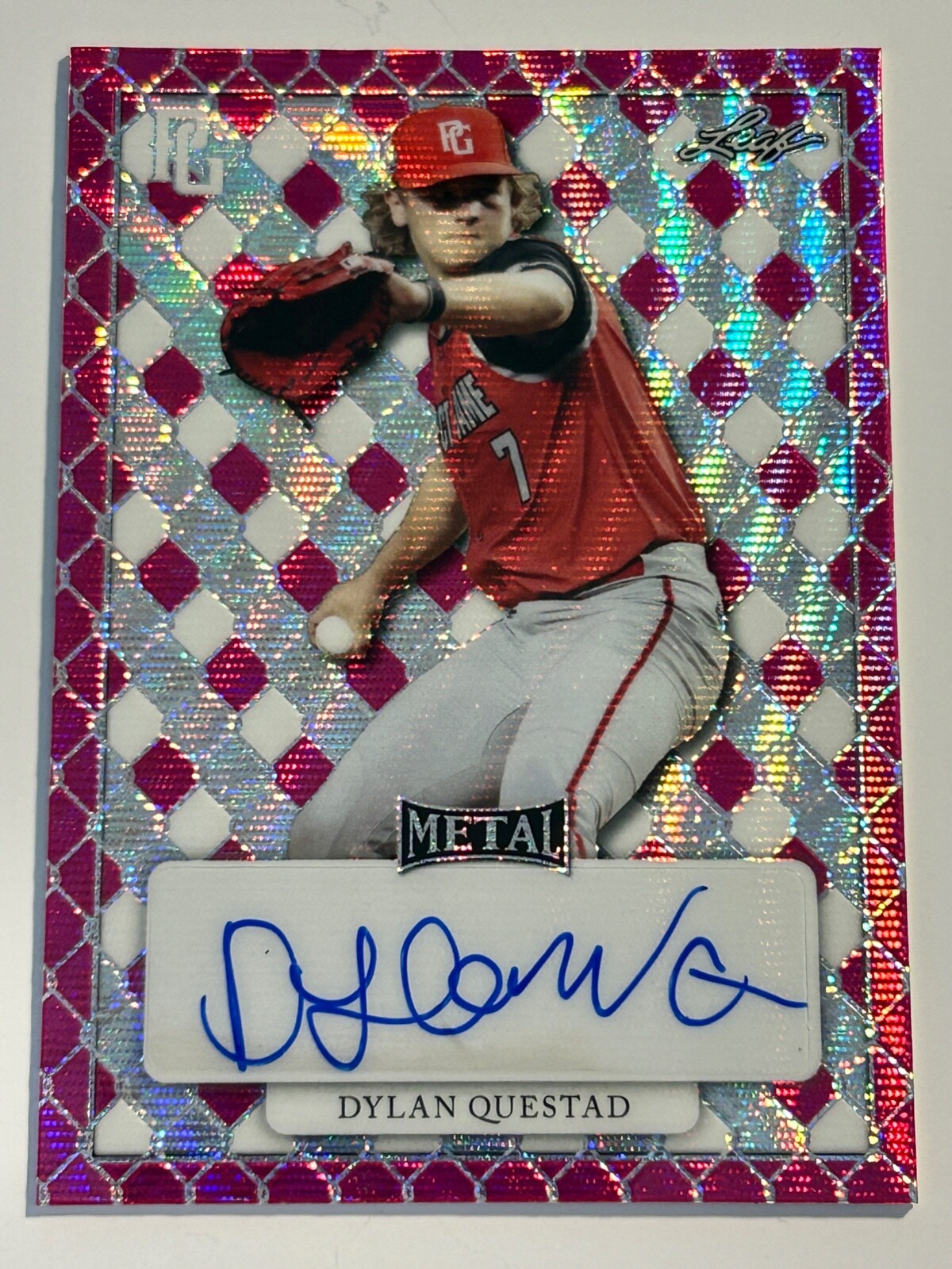 2022 Leaf Metal Perfect Game DYLAN QUESTAD Minnesota Twins Auto ...