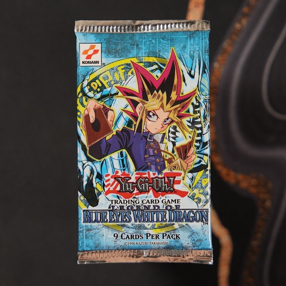 2002 Vintage YuGiOh Original Booster Packs Unweighed! LOB MRD MRL PSV ...