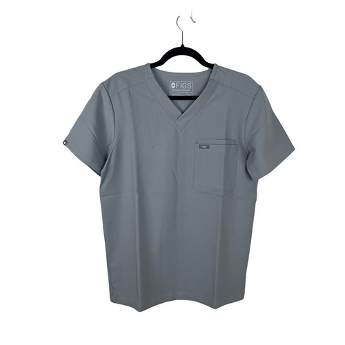 Figs NWOT Leon Scrub Top Cement Grey Limited Edition Men’s Sz XS | eBay