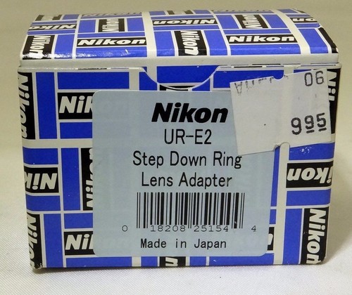 Nikon UR-E2 Step Down Lens Adapter Ring for Nikon Coolpix 880 Genuine ...