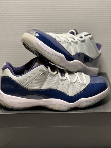 2014 New Air Jordan 11 XI Low Retro Georgetown Grey Yeezy Galaxy McFly ...