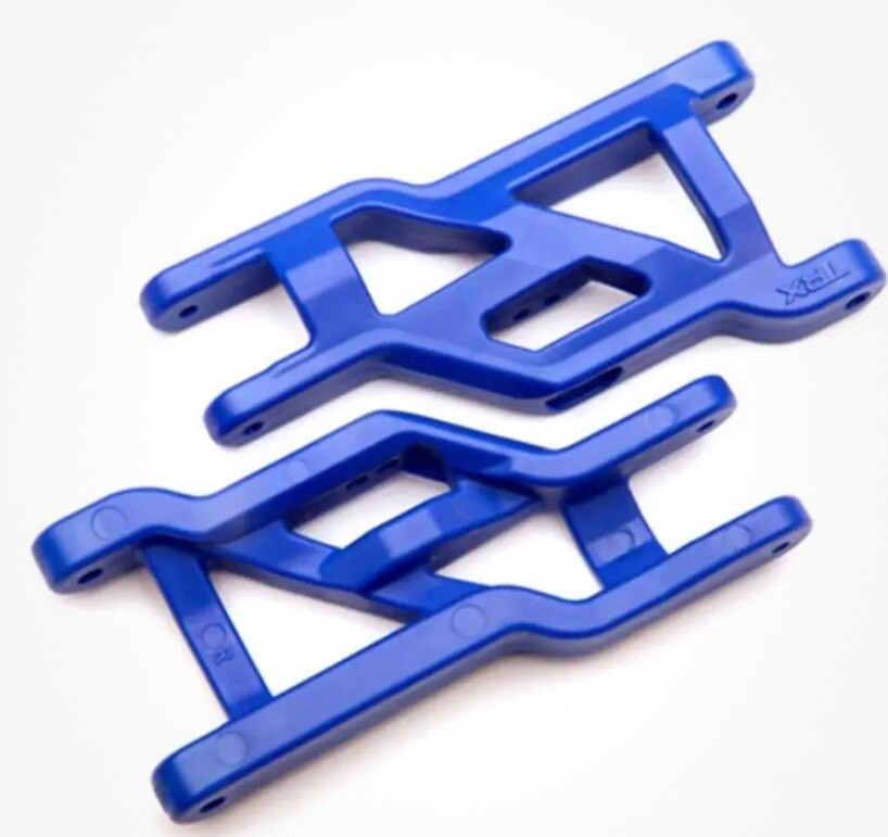 Traxxas 3631A Suspension Arms Front Blue Stampede Slash Ford F-150 ...