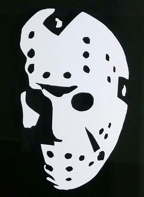 Jason Mask Sticker