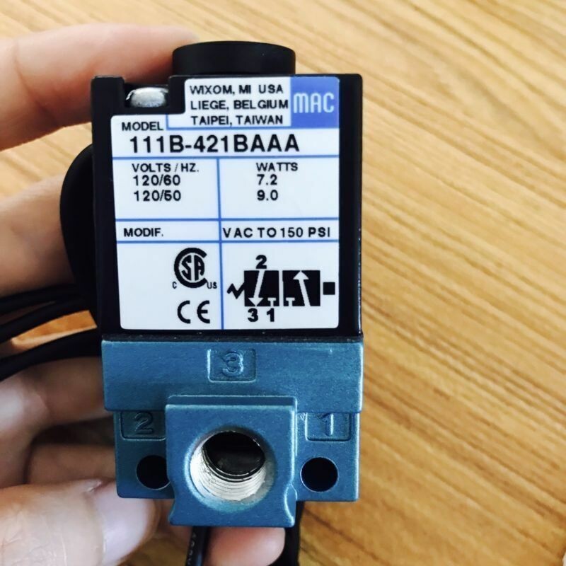 1pcs New Original MAC 111B-421BAAA Solenoid Valve | eBay