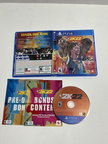 NBA 2K22 75th Anniversary Edition Sony PlayStation 4 PS4 Basketball ...