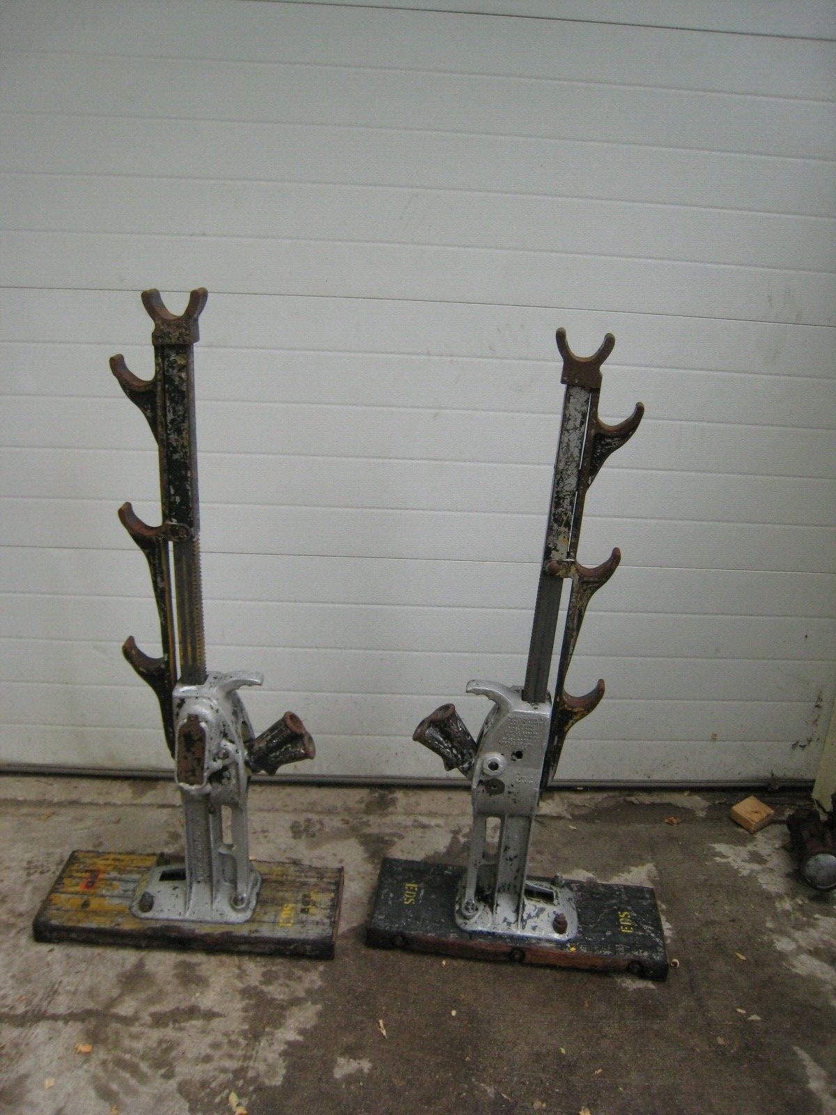 2 DUFF-NORTON 1022-CRA MECHANICAL CABLE REEL JACK 10 TON | eBay