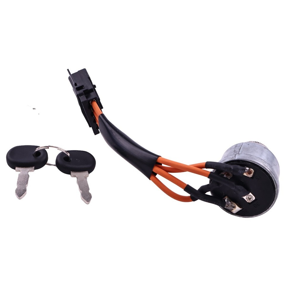 Ignition Key Switch 86569718 for New Holland TC25 TC25D TC29 TC29D TC33 ...