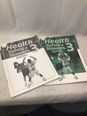A Beka 3rd Grade Health, Safety, & Manners Test, Quizzes Form Book ...