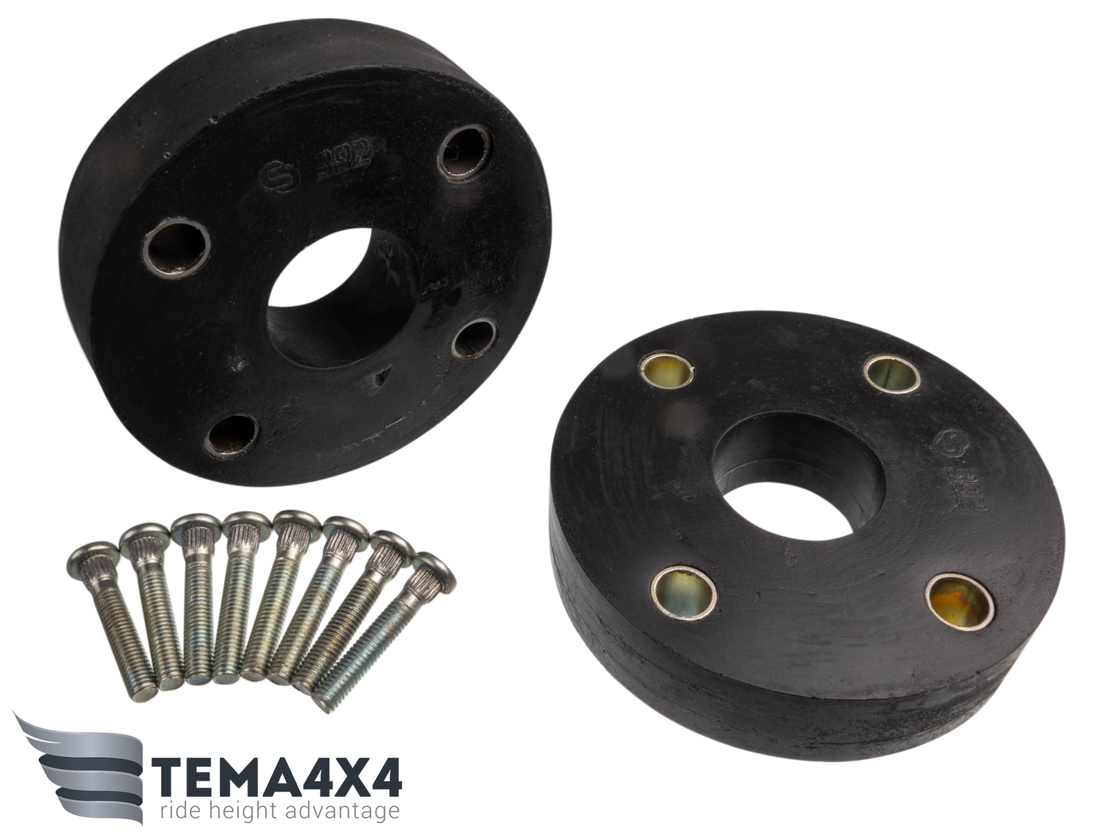 Tema4x4 30mm Rear strut spacers for Jaguar S-TYPE, XF, XJ, XK Lift Kit ...