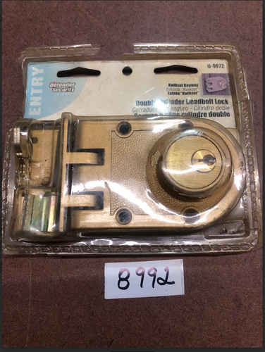 Defender Security Double Cylinder Deadbolt Lock U-9956 | eBay