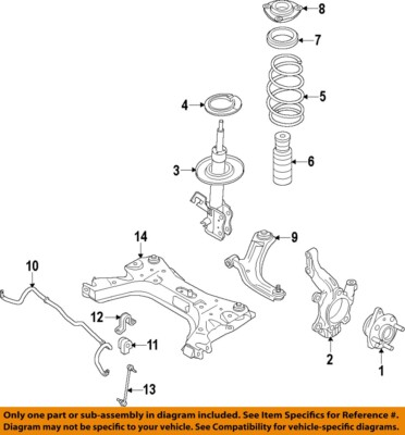 GM OEM 15-18 City Express Front Suspension Struts Components-Bumper ...