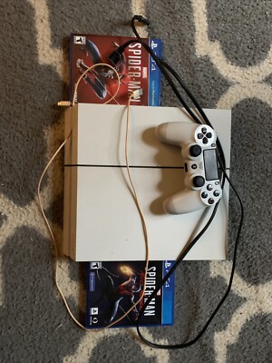 Sony PlayStation 4 Launch Edition 500GB Glacier White Console ...