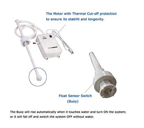 Bottle Water Dispenser Pump System Refrigerator Ice Maker RV 110V Dual ...
