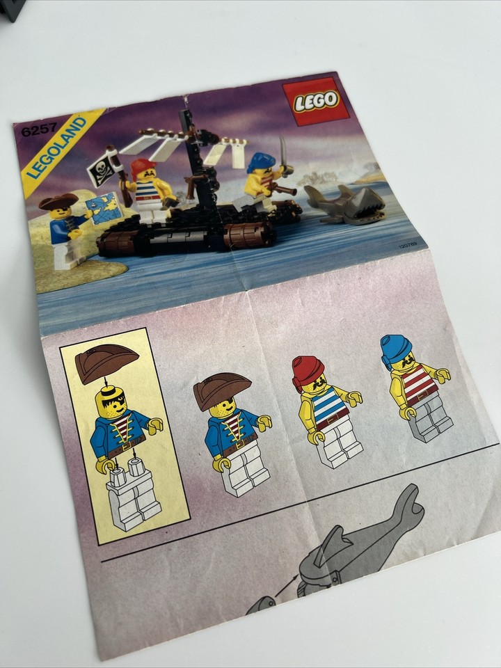 LEGO PIRATES (6257) Castaway's Raft instructions Only | eBay
