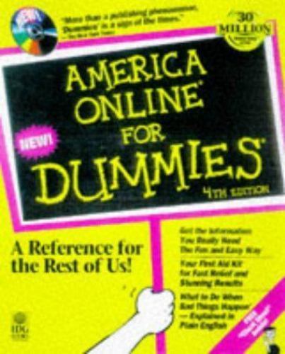 America Online for Dummies by John Kaufeld (1998, Trade Paperback) for ...