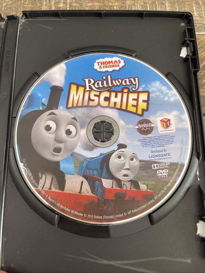 Thomas And Friends Railway Mischief DVD-Rare-SHIPS N 24 HOURS ...