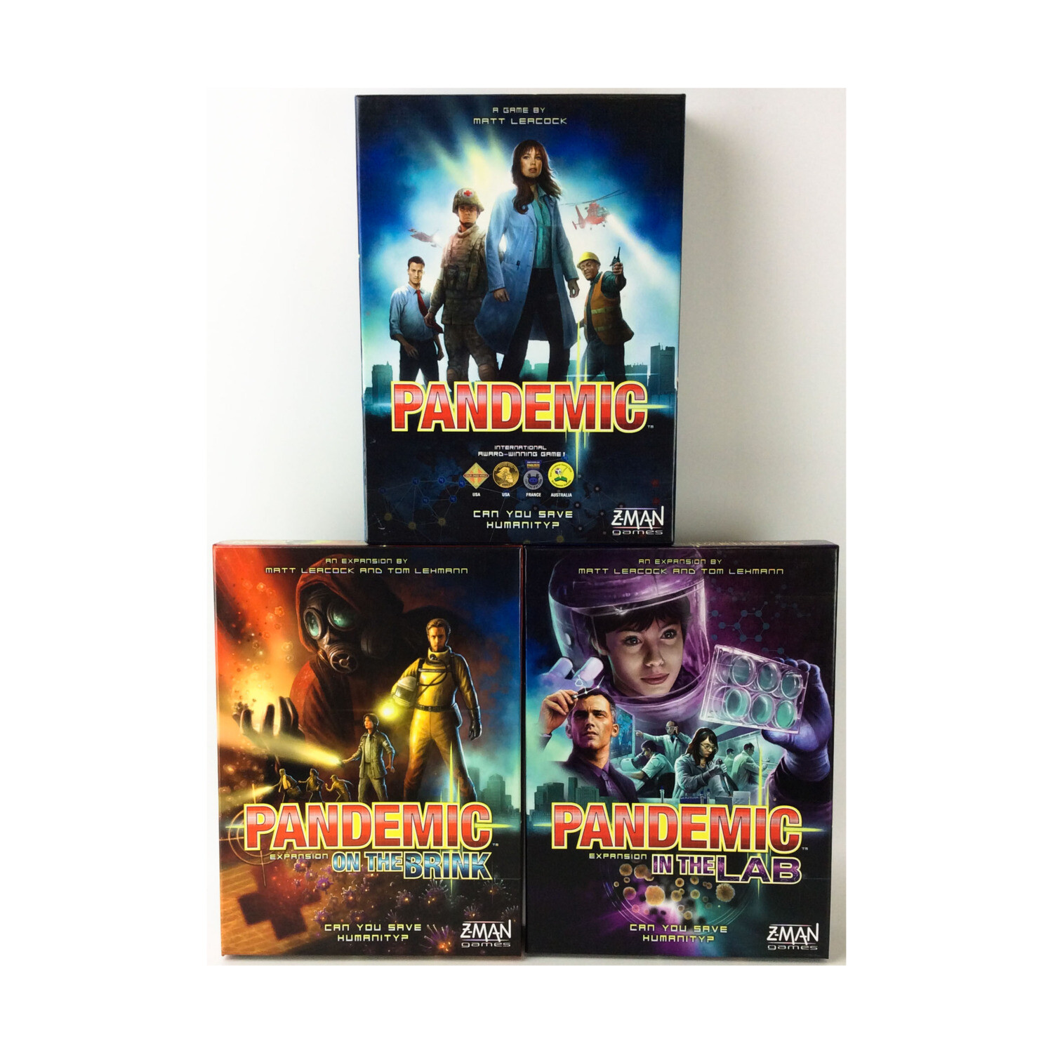 Z-Man Board Games Pandemic 2nd Ed Collection #9 - Base Game + 2 Expansi ...