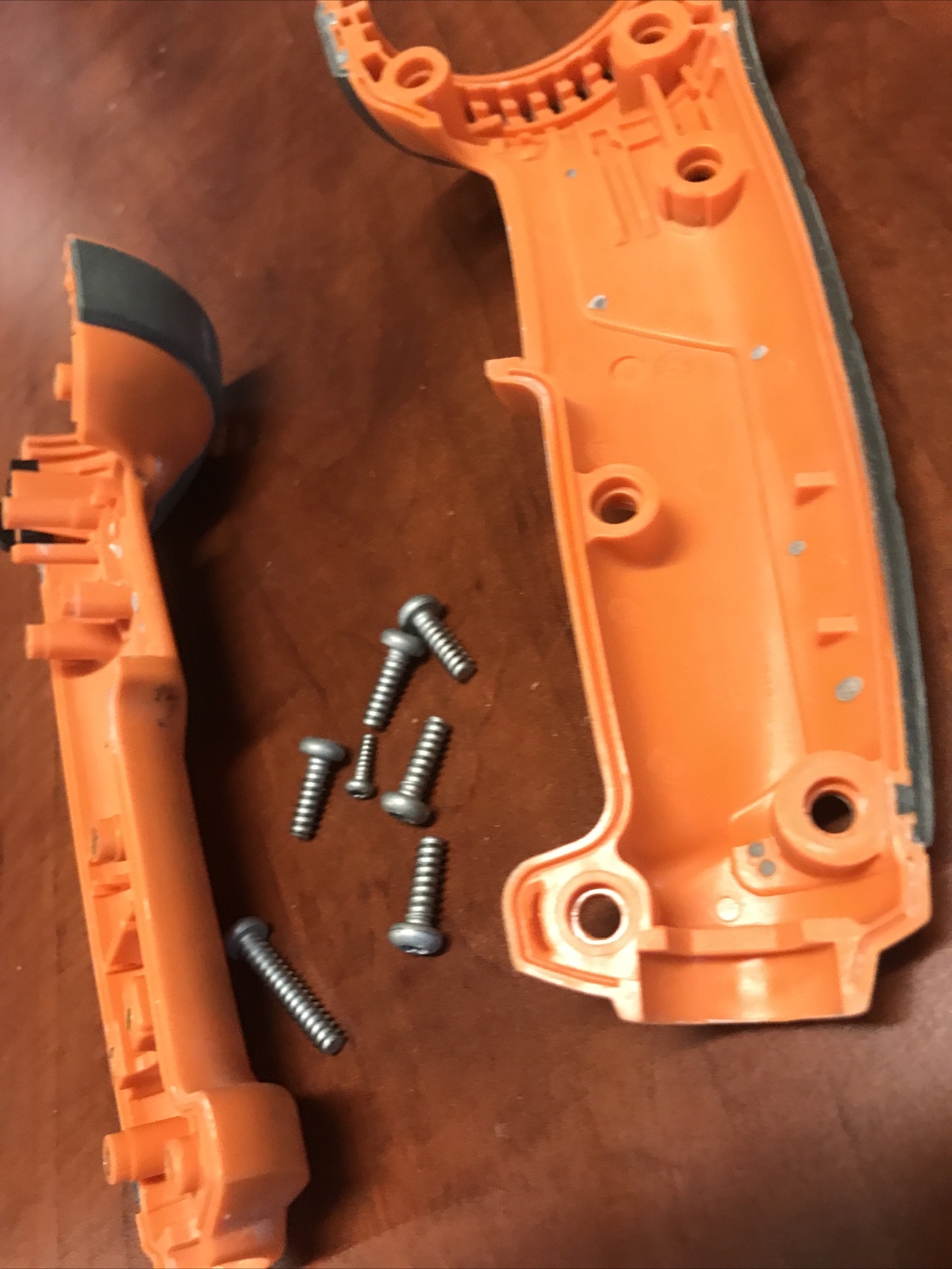 Genuine OEM Parts Rear Handle Assembly RIDGID R10202 7" CORDED ANGLE ...