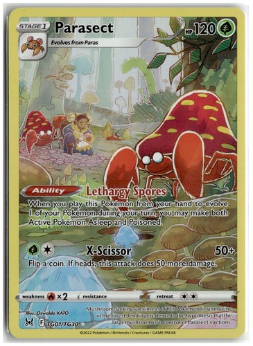 SWSH11: Lost Origin Trainer Gallery #TG01/TG30 Parasect R12259 | eBay