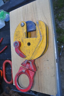Terrier PLATE CLAMP 2 ton 1 3/8" TSEU Lifting Clamp NICE | eBay