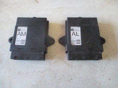 VAUXHALL VECTRA C PART - PAIR OF FRONT DOOR CONTROL MODULES - LEFT ...