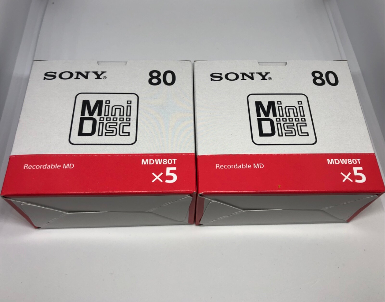 Sony MD Blank Minidisc 80 Minutes Recordable MD MDW80T 10 disk set | eBay