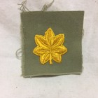 Military Patch Badge Army Major Rank Light Green Cloth Color Border ...