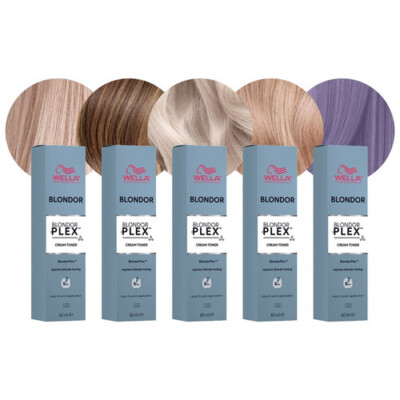 Wella Professional Blondor Plex Cream Toner - 60ml - All Shades ...