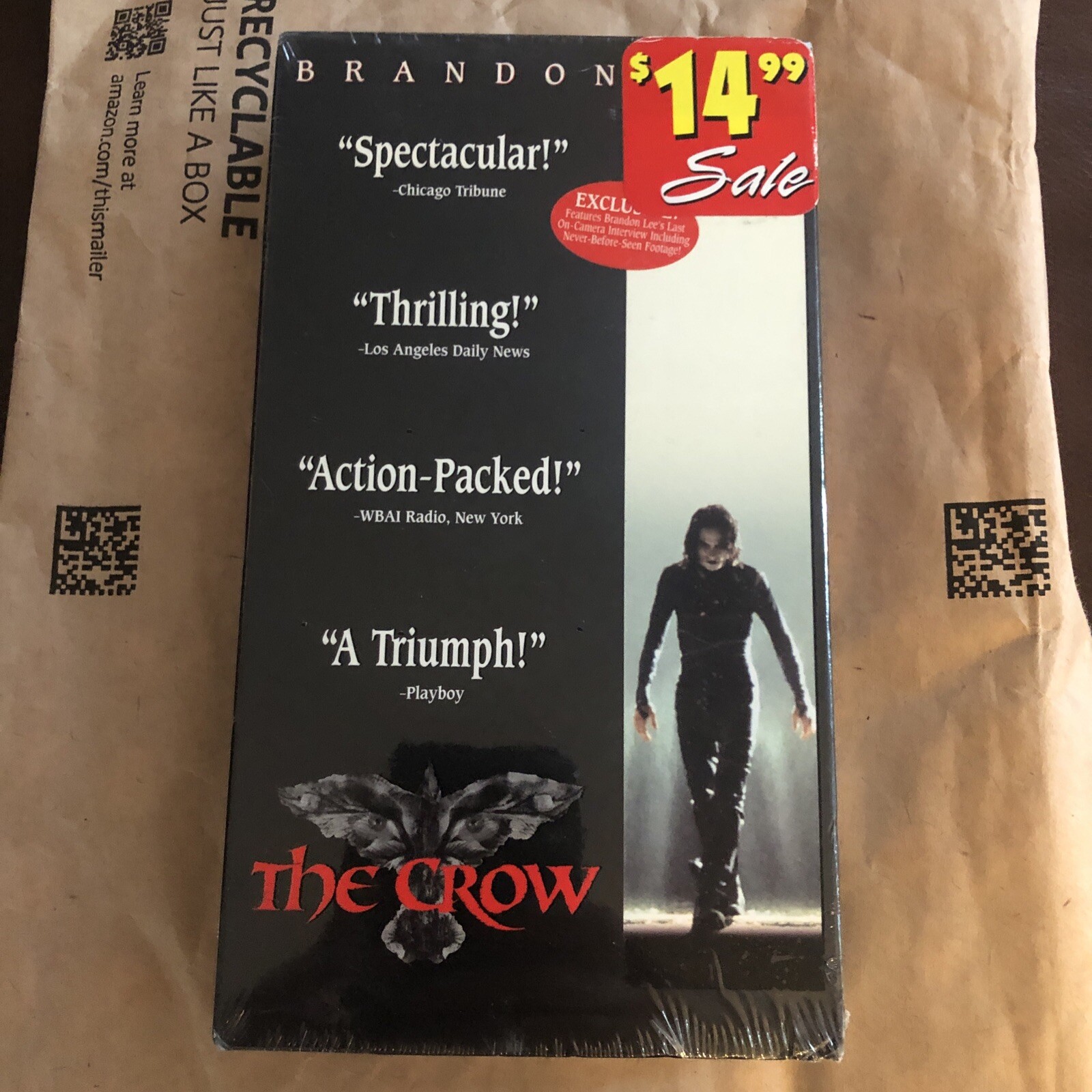 The Crow (VHS, 1994) for sale online | eBay