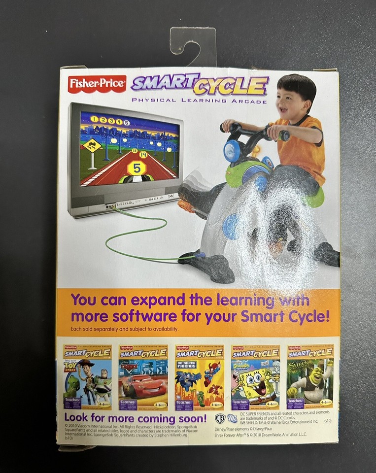 Fisher Price Smart Cycle game Hot Wheels [New, Sealed,Old Version] | eBay