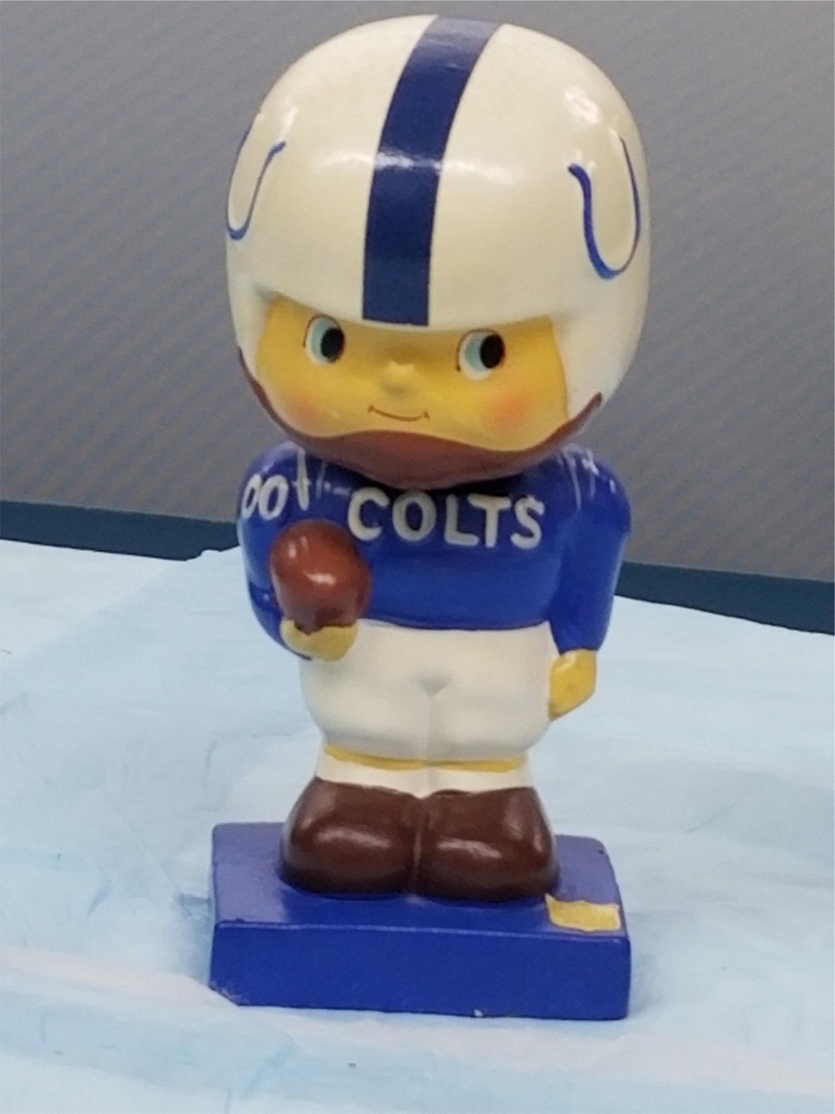VTG 1961 Baltimore Colts NFL Square Base Bobblehead Nodder Super Clean ...