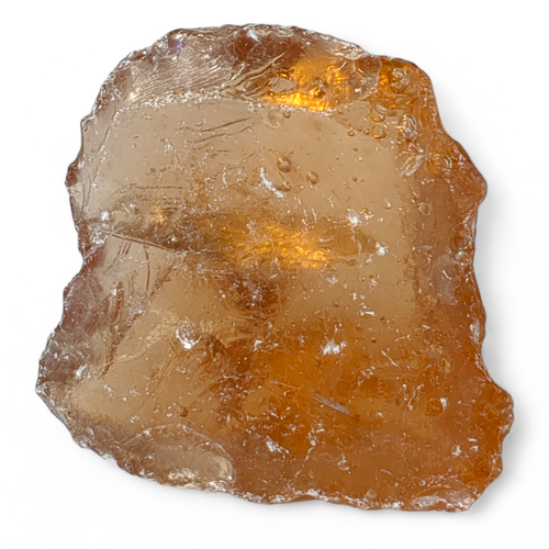 Amber Translucent Art Glass Cullet Suncatcher Slag Glass #4L31 | eBay