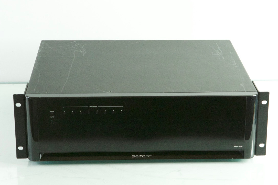 FULLY TESTED Savant AMP-1640 8 Zone/ 16 Channel Whole Home Amplifier ...
