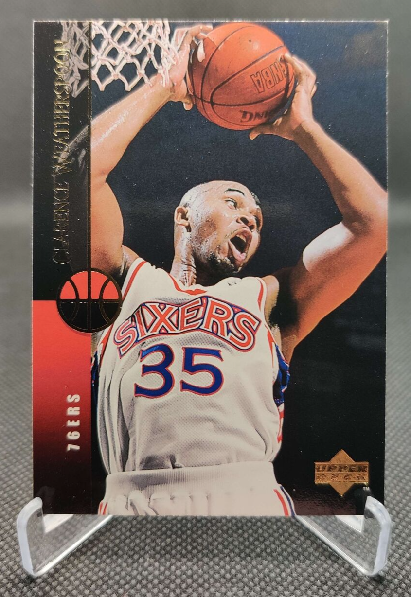 1994 Upper Deck #282 Clarence Weatherspoon Philadelphia 76ers ...