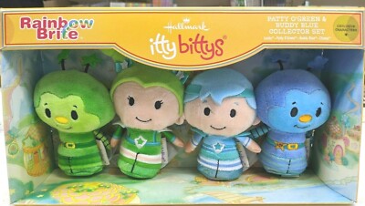 ITTY BITTYS ~ RAINBOW BRITE ~ PATTY O'GREEN & BUDDY BLUE SET ~ Hallmark ...