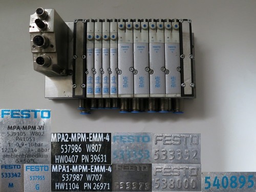 Festo Ventilinsel MPA-MPM-VI 539105 23-3 #4388 | eBay
