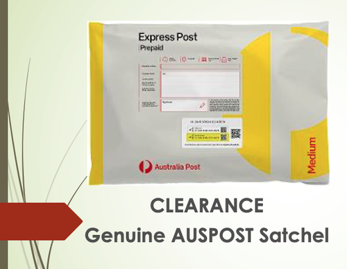 Express 10 x Genuine Australia Post Prepaid Express MEDIUM Satchel (5kg ...