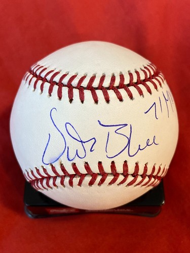 VIDA BLUE AUTOGRAPHED SIGNED MAJOR LEAGUE BASEBALL OML "71 MVP ...
