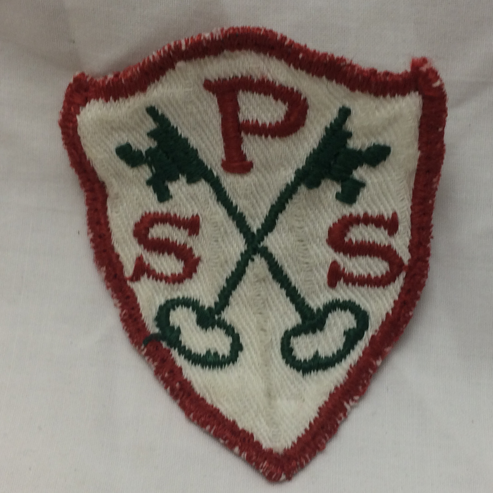 Vintage PSS Patch Crossed Keys Service Fraternal Shield Club Badge | eBay
