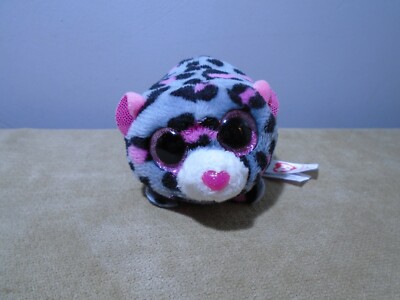 TY BEANIE BOOS TEENY TYS MILES THE LEOPARD STACKABLE PLUSH ERROR WRONG ...