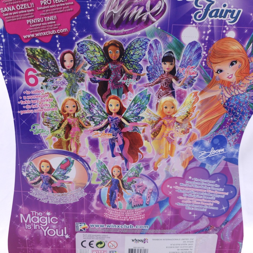 Witty Toys Winx Club World Of Winx Layla / Aisha Dreamix Fairy Doll NIB ...