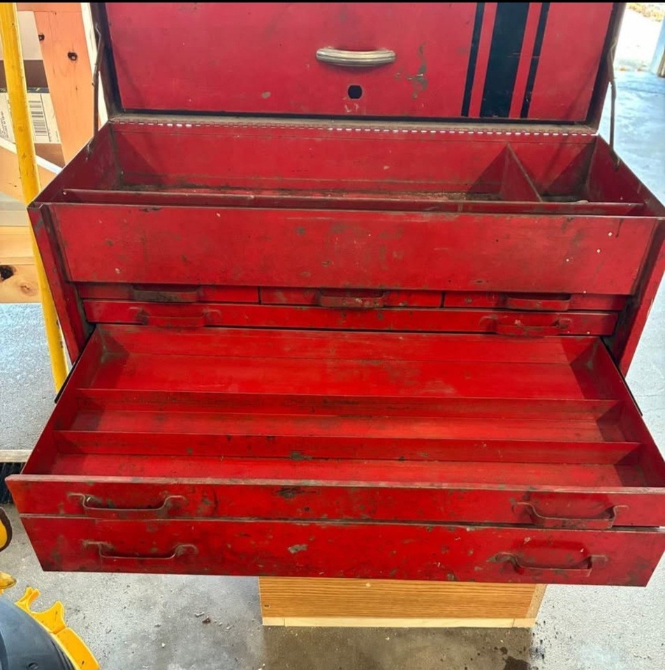 Vintage Snap-On KR-56 top tool box 1940-1950's | eBay
