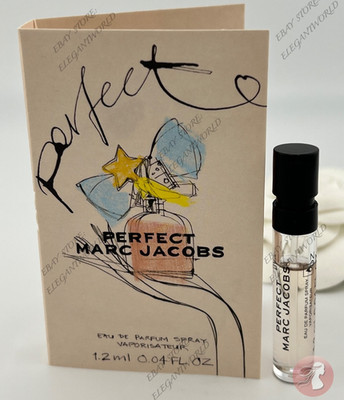 MARC JACOBS PERFECT EAU DE PARFUM 1 x SAMPLE PARFUME 0.0 4 OZ 1.2ML ...