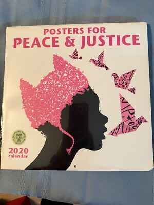 2020 Posters for Peace and Justice, 12" x 12", Wall Calendar | eBay
