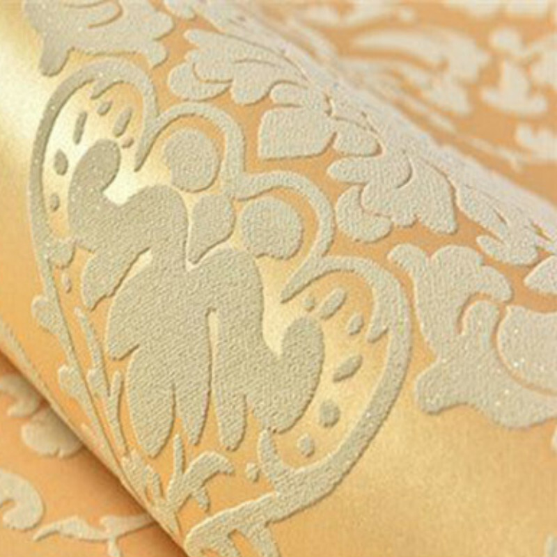 Waterproof 3D Embossed Wallpaper Sticker Roll Damascus PVC DIY Self ...