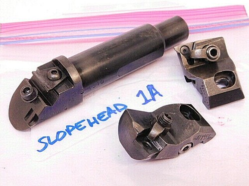 USED KENNAMETAL SLOPEHEAD 1A INTERCHANGEABLE BORING BAR & 2 HEADS | eBay